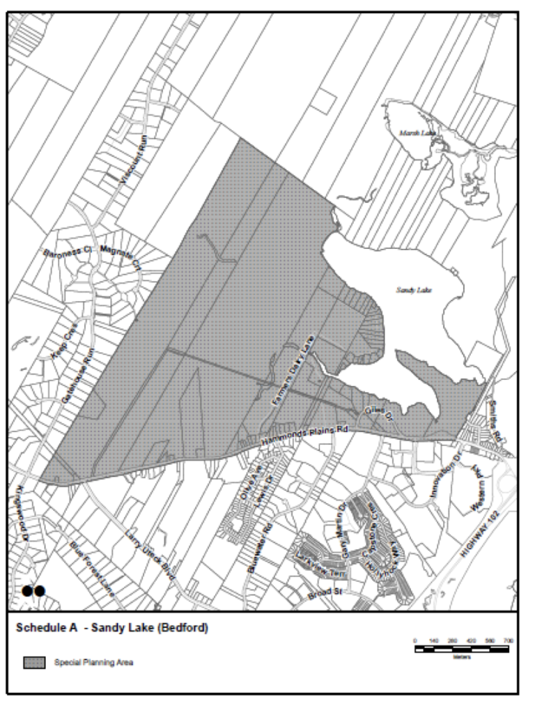 “Community studies are complete for the Sandy Lake special planning ...